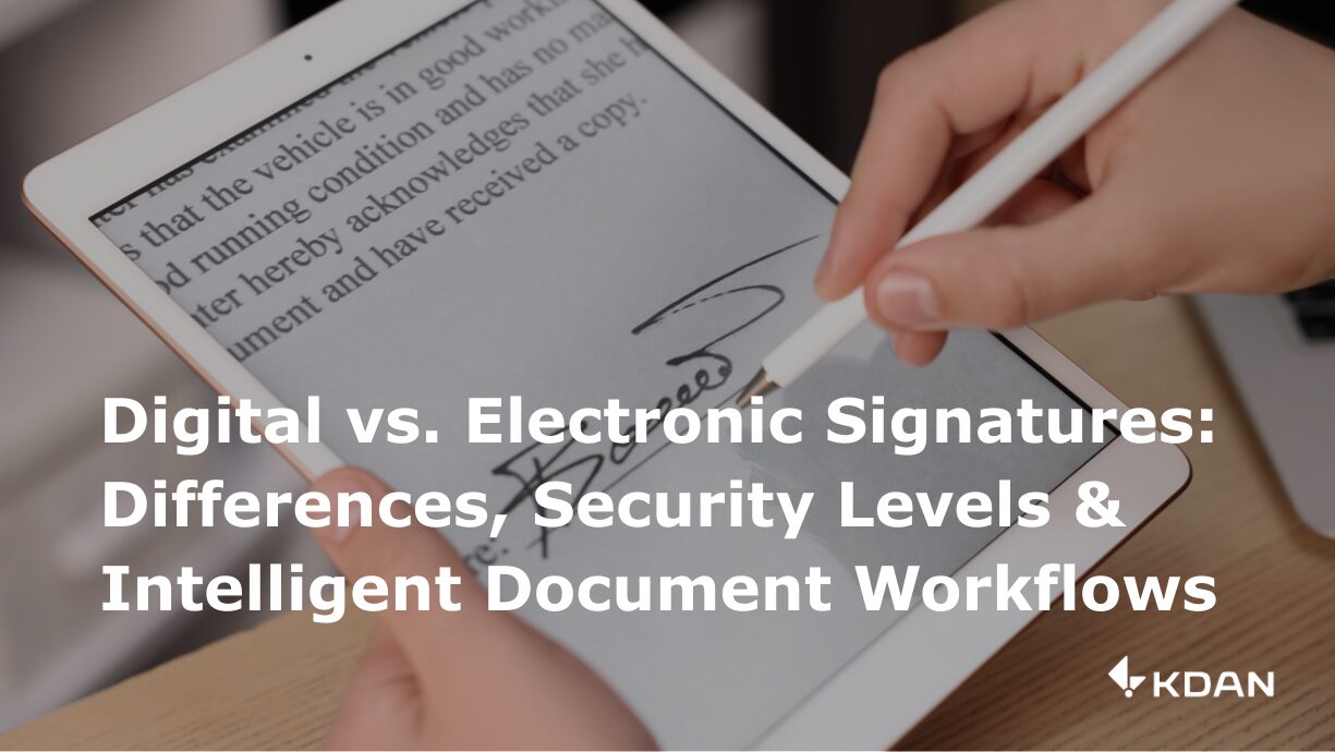 Digital vs. Electronic Signatures: Differences, Security Levels, and ...